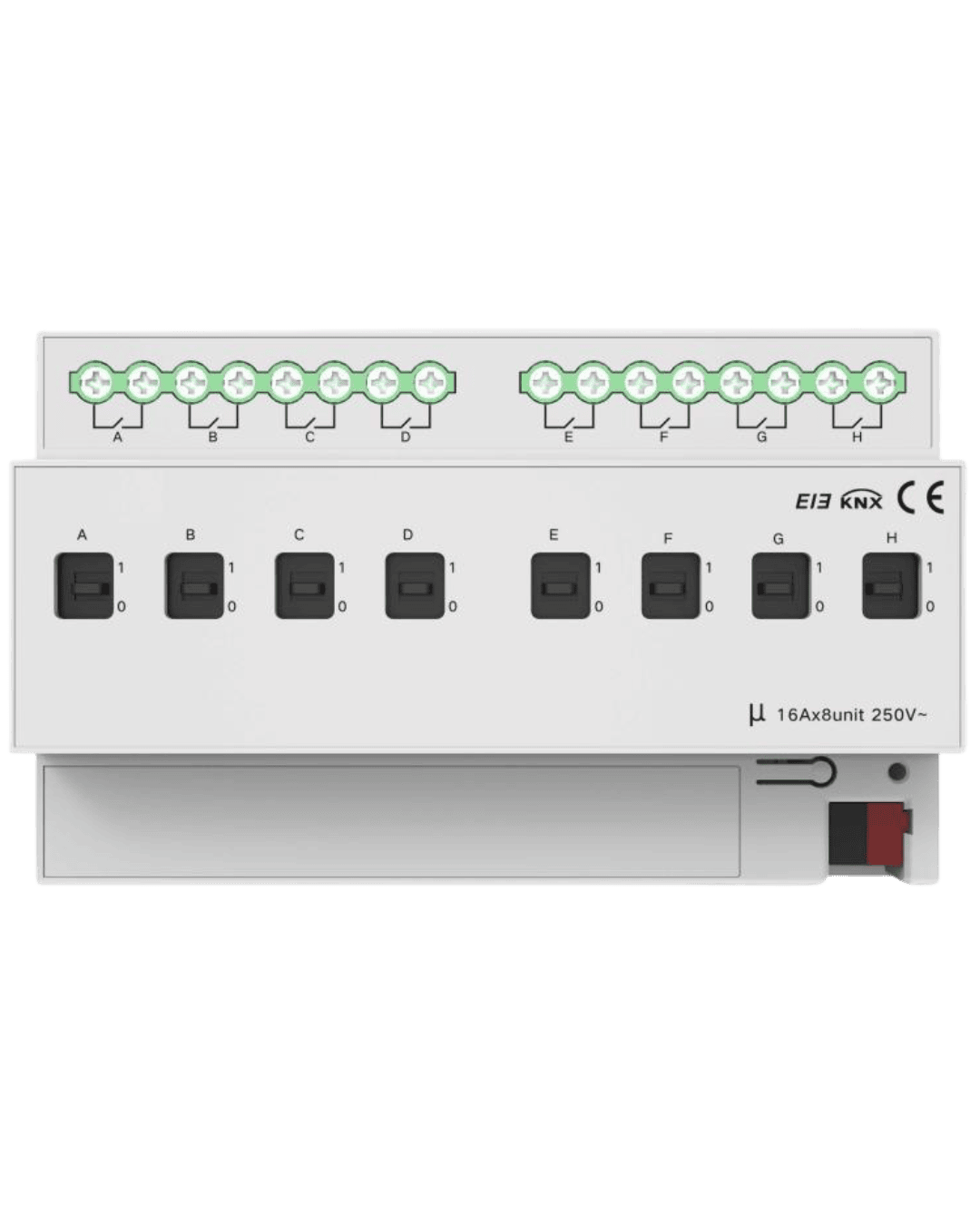 Akubela KXAC-B1R8A16 8-Gang 16A Switch Module – Reliable Multi-Channel ...