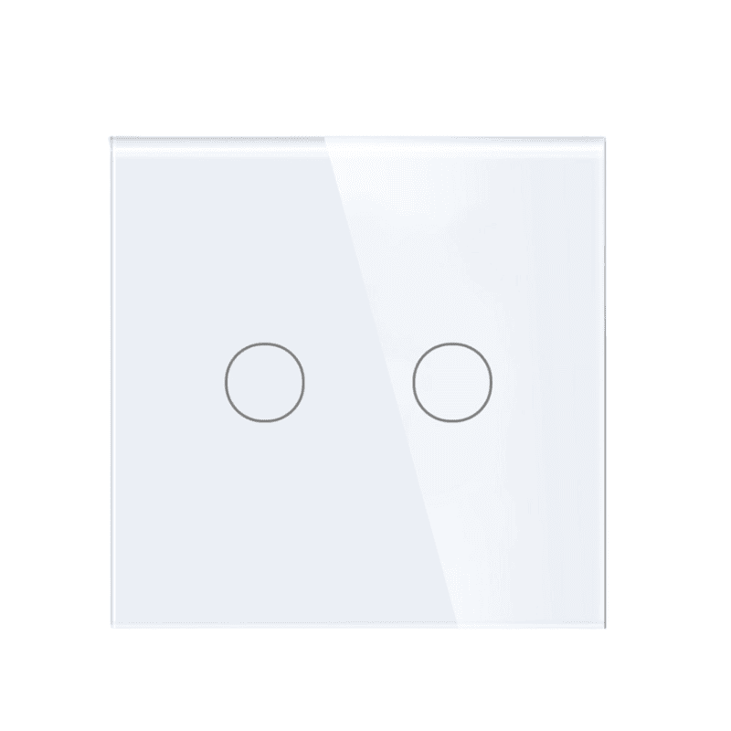 ZigBee 2 Gang Switch - White