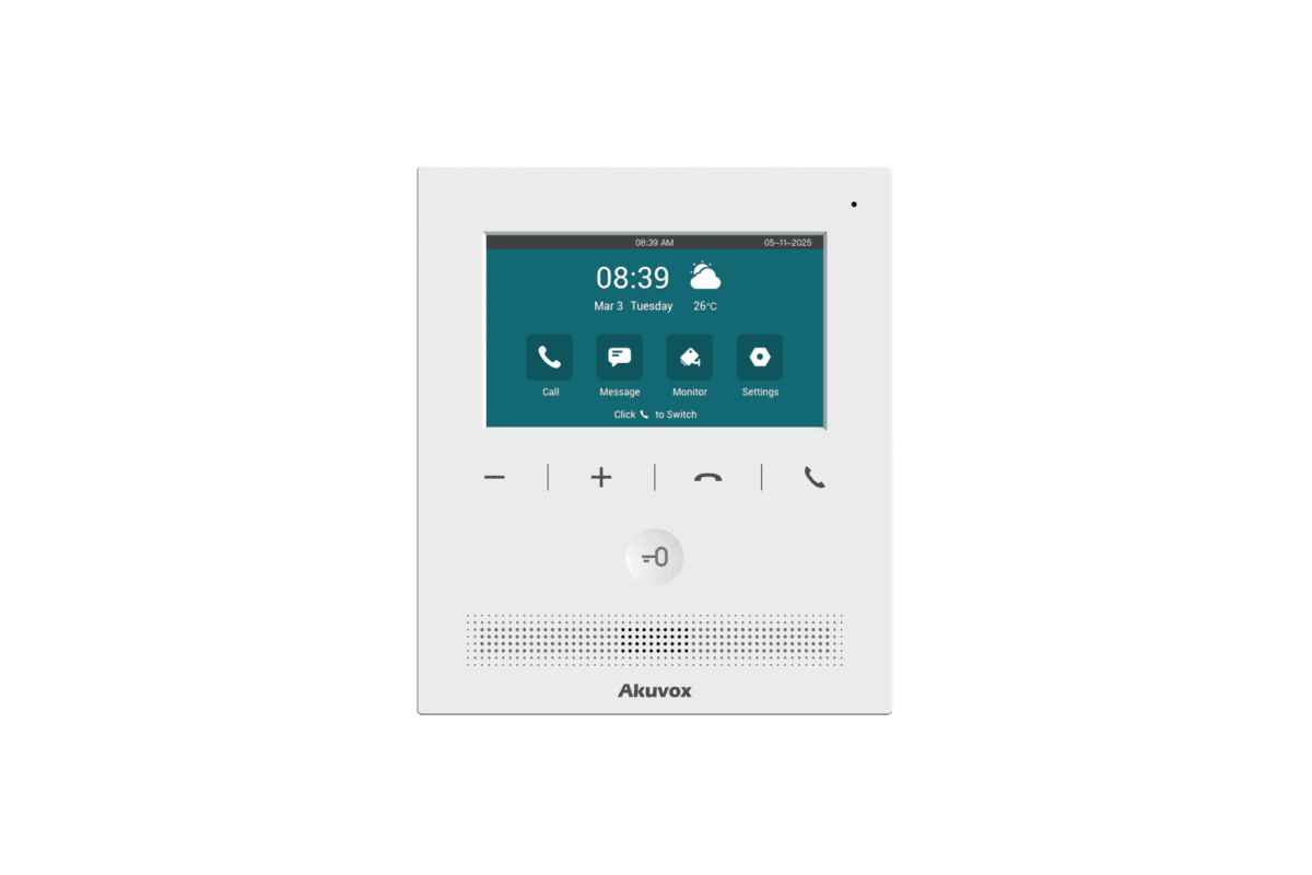 Akuvox C310S – شاشة انتركم داخلية SIP | SIP Indoor Intercom Monitor