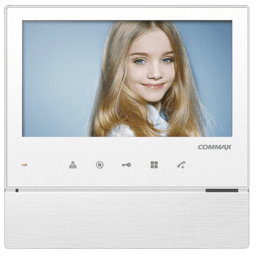 COMMAX CDV-70HM2 White – 7" Touchscreen Video Intercom System